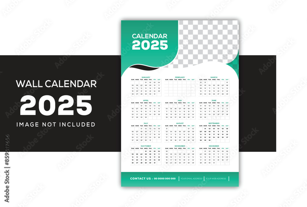 Custom calendar design 2025 , Digital calendar design, Calendar ...
