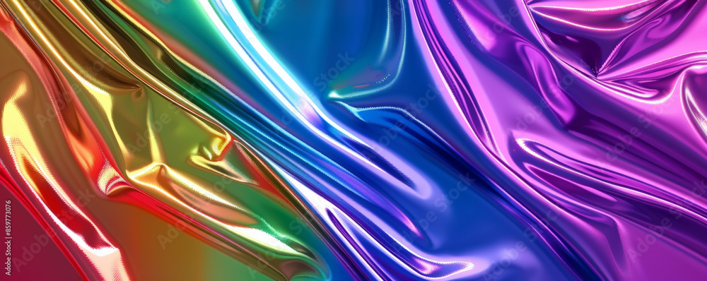 Pride LGBT background featuring a gradient of rainbow colors with ...