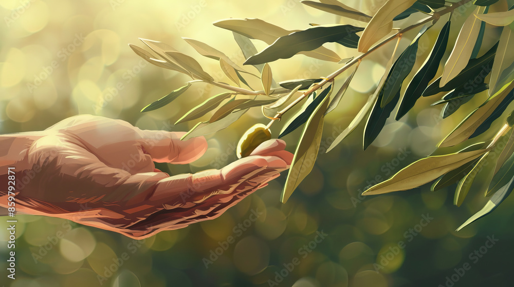 World Peace Day is the olive branch extended in friendship: Illustrate ...