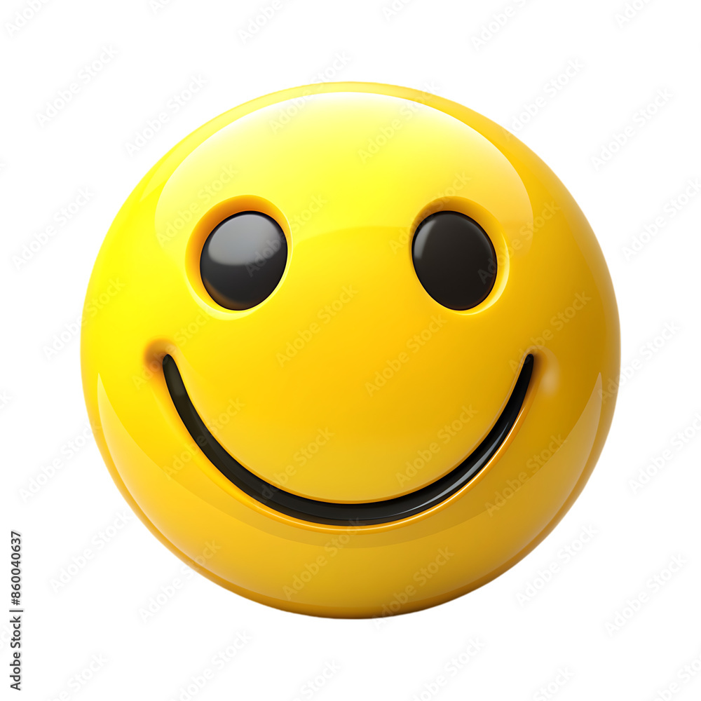 smiley face symbol on transparent background Stock Photo | Adobe Stock