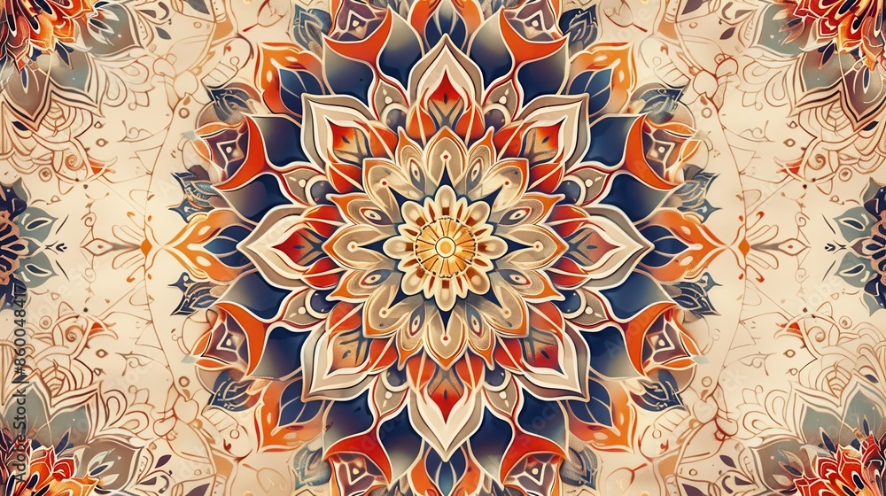 Mindfulness mandala patterns Stock Illustration | Adobe Stock