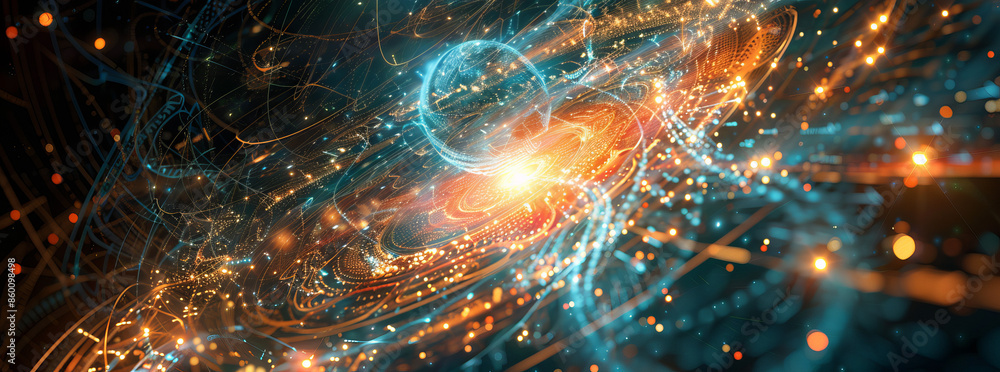 Conceptualize the intersection of quantum mechanics and general ...