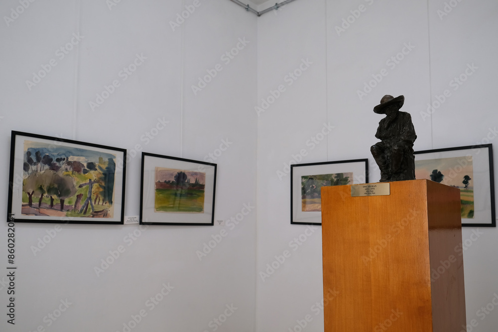 Topalu, Constanta, Romania - June 16, 2024. Interior of "Dinu and ...
