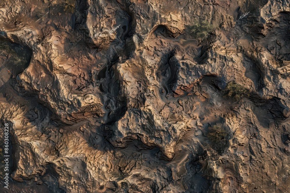 seamless terrain texture map showcasing diverse topography a versatile pattern for digital ...