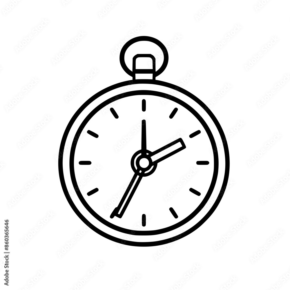 Image vectorielle Stock Pocket Watch icon, Pocket Watch PNG, Pocket ...