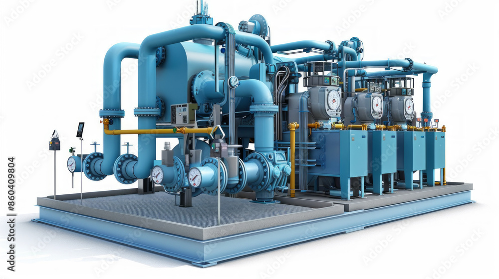 Zdjęcie bez tantiem: Chiller Systems: Systems for cooling water or ...