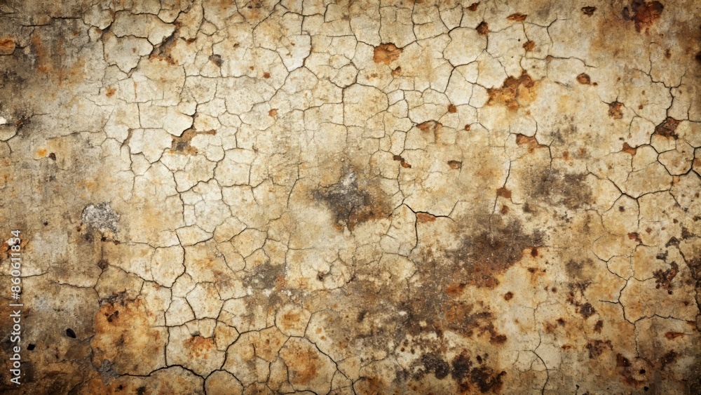 Weathered monochrome surface with distress overlay, grimy texture ...