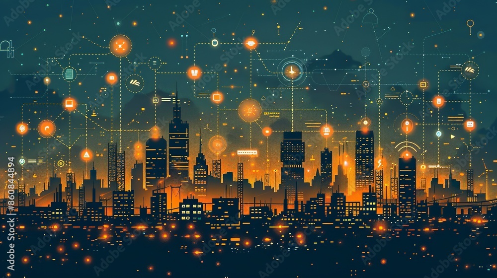 Illustrate the evolution of wireless communication with timeline ...