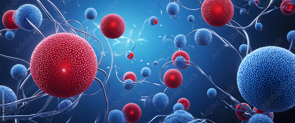 Blood cell red 3d background vein flow platelet wave cancer medicine ...