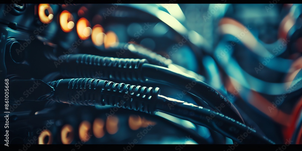 wallpaper server room data center cable LAN UTP, RJ45, cable optic ...