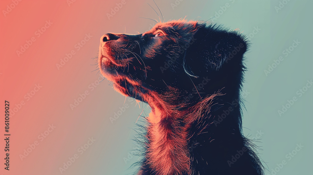 Minimalist Poster Design for World Stray Animals Day with Vibrant ...