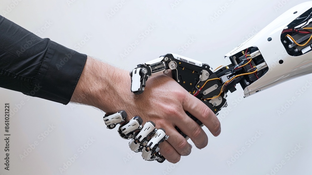Bridging Humanity and Technology: A Symbolic Handshake Heralds a New ...