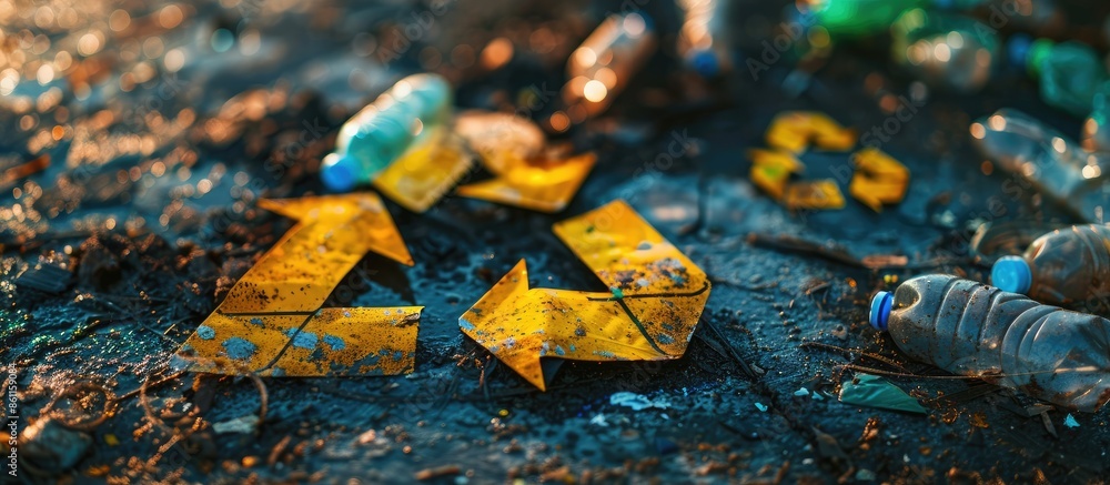 Plastics recycling symbol, recycle triangle with number and resin ...