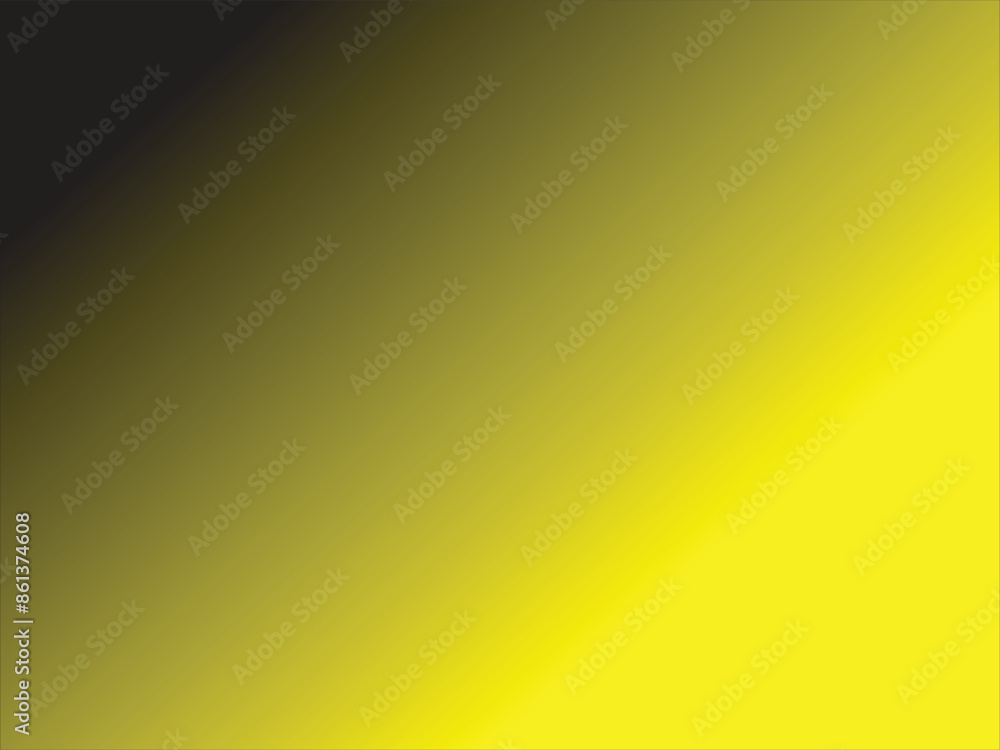 Yellow and Black color combination gradient background design. Stock ...