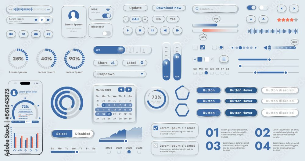 The image shows the interface of a modern app or web application used to track finances or plan ...
