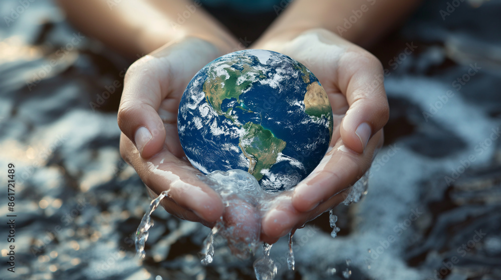 Sustainable lifestyle, passion for the environment, eco-mindset ...