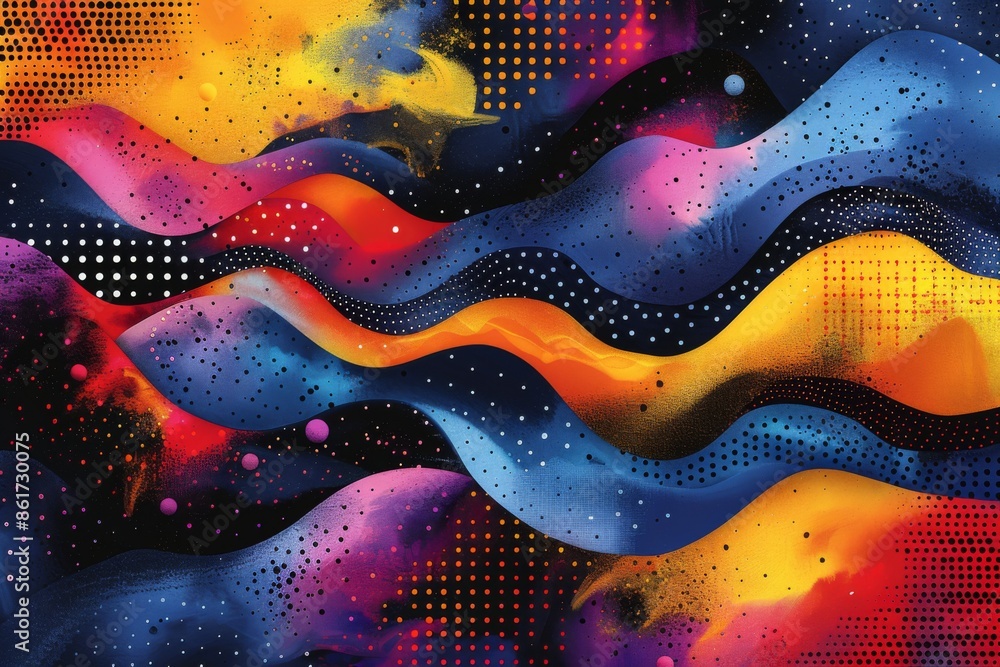 abstract background in colors and patterns for National Courtesy Month ...