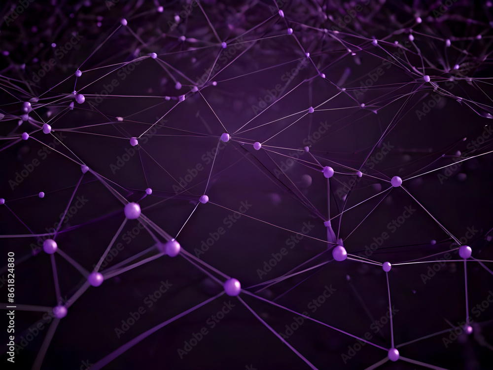 Techy vibe colorful realistic amazing dot background with lines ...