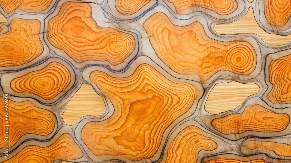 Rough Yellow Surface of an Old Tree Stump, Natural Wood Textures and ...