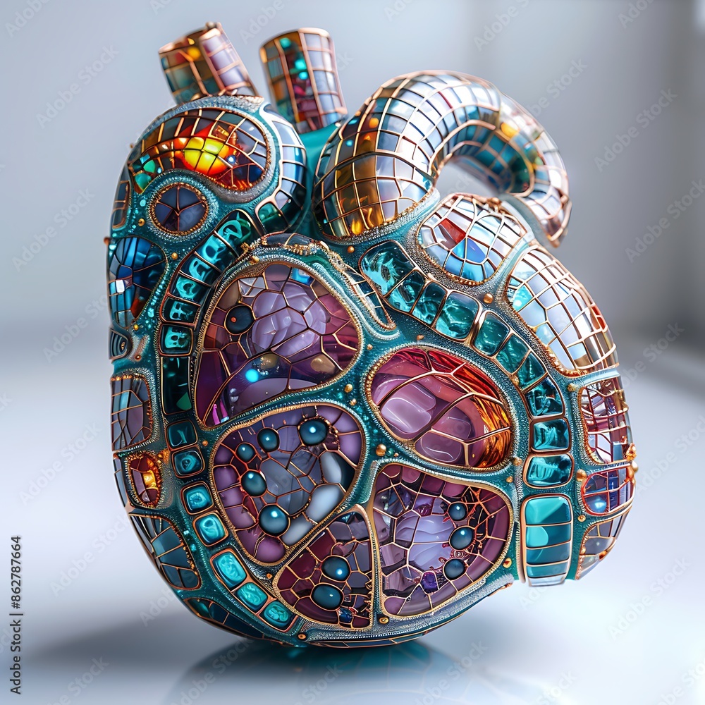 Journey through 3D spleen model Picture spleen magenta organ a smooth ...