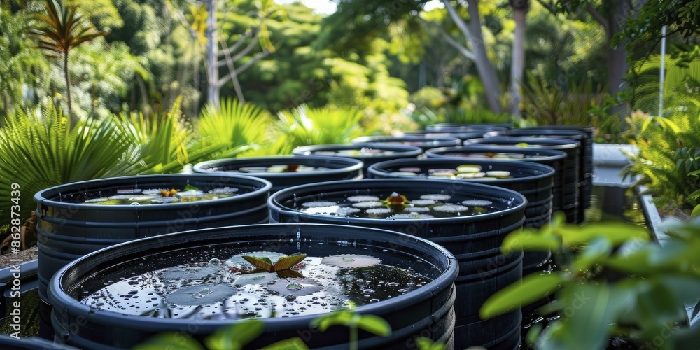 Rainwater harvesting systems, efficient collection, and conservation of ...