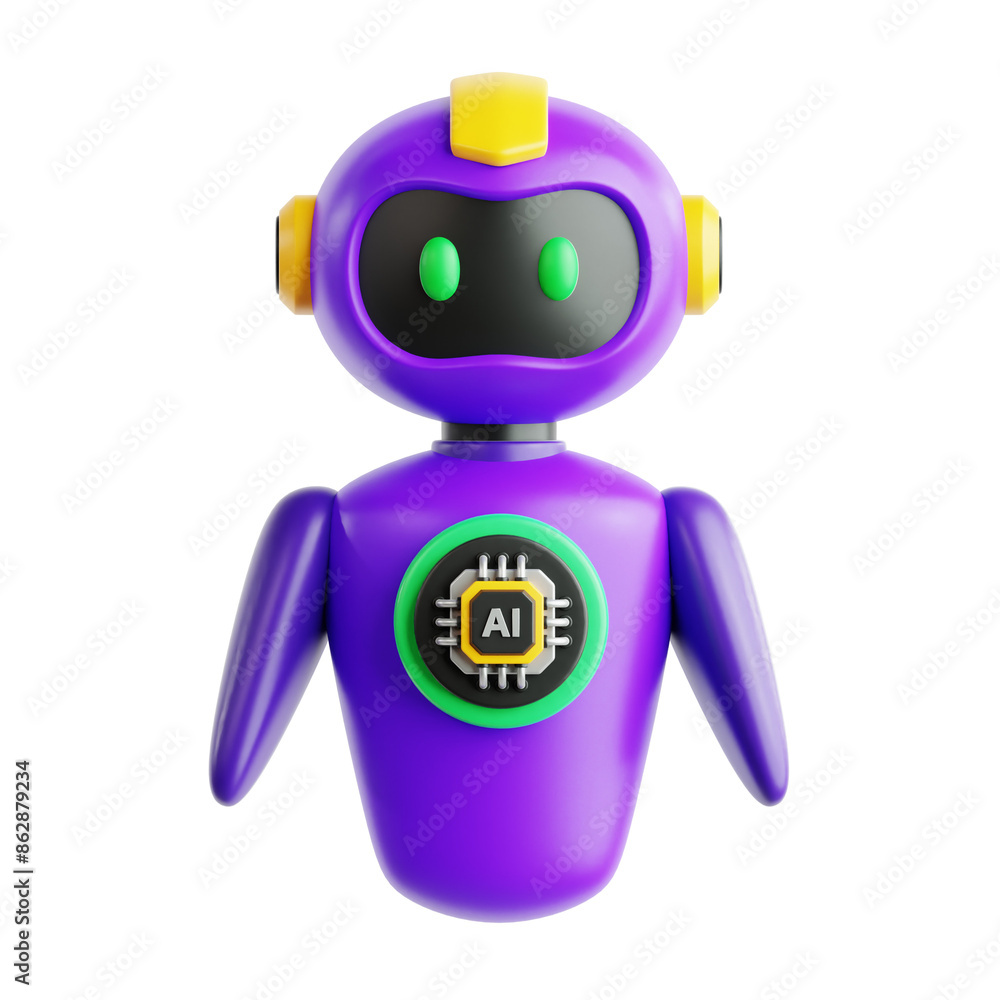 cool half body robot with arm powered by AI artificial intelligence ...
