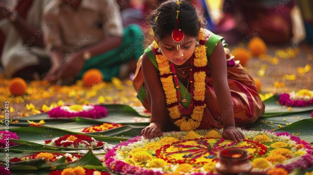 Onam Festival in India. a holiday in India. traditions of India. Indian ...