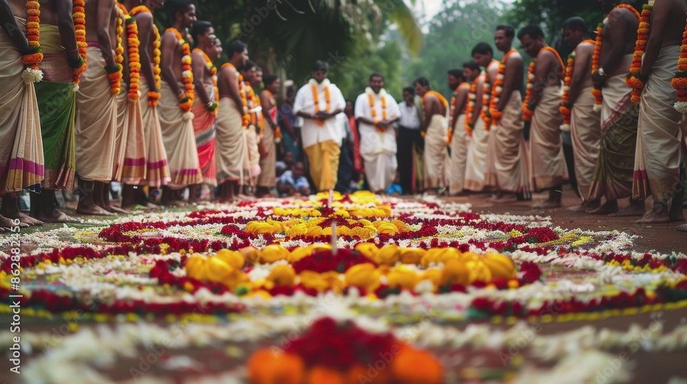 Onam Festival in India. a holiday in India. traditions of India. Indian ...