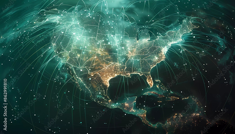 Orbital Networks, Satellites in low Earth orbit casting shadows over a ...