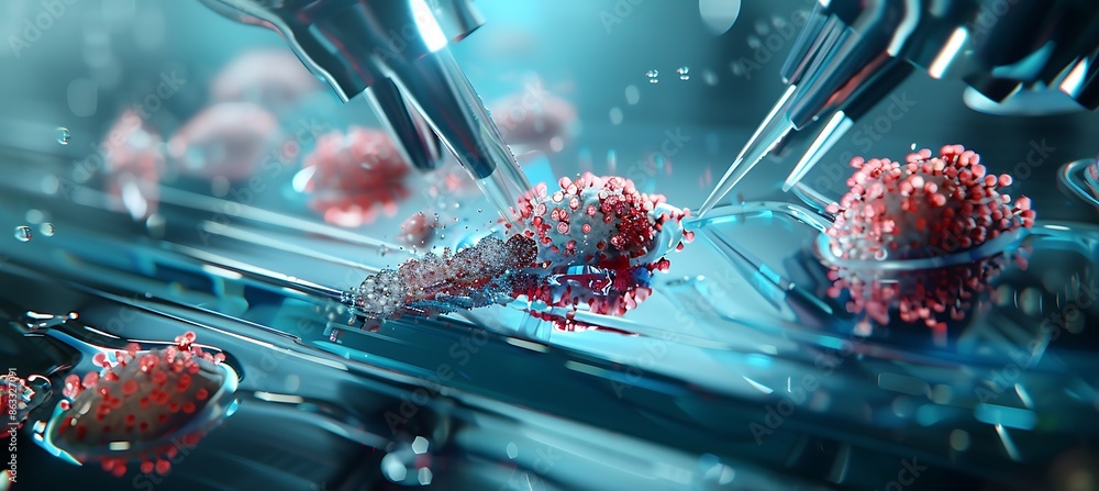 Biohybrid medical device integrating living cells with synthetic ...