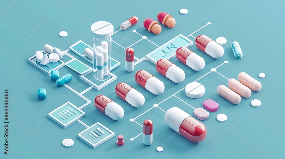 Pharmacovigilance system monitoring drug safety and adverse effects in ...