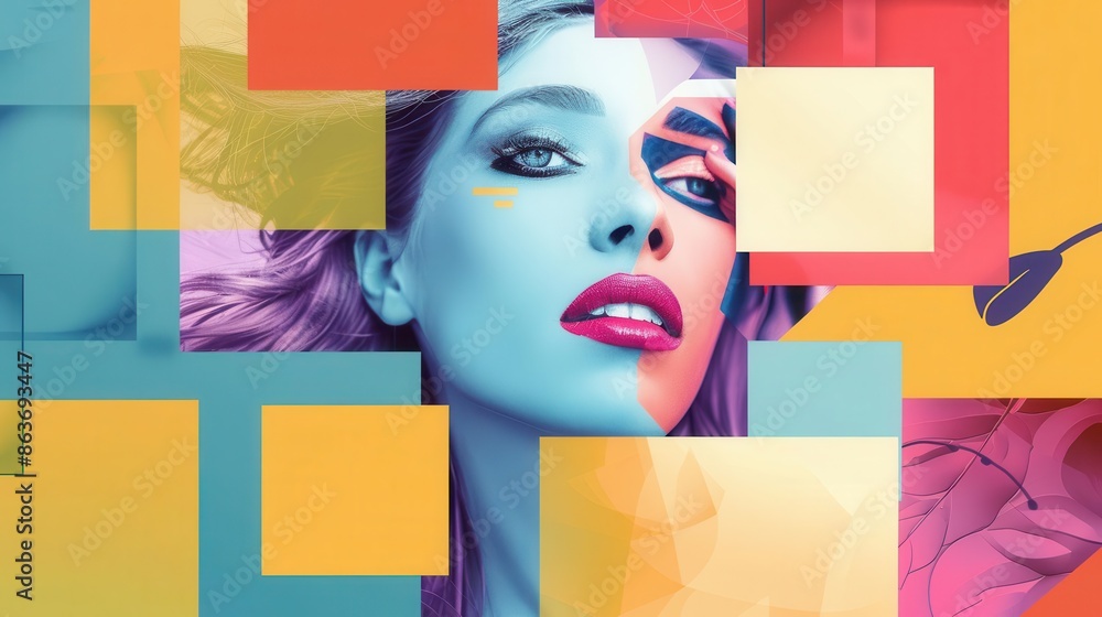 ภาพประกอบ Stock Editable templates for design flat design, front view ...