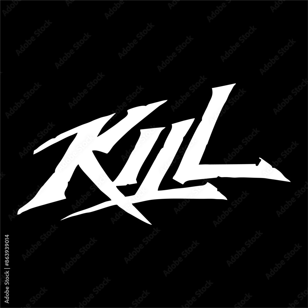 vector artwork illustration typography lettering text graffiti. Can be ...