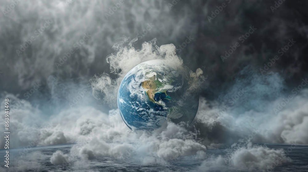 The Earth is drowning in a sea of toxic gas. The air is unbreathable ...