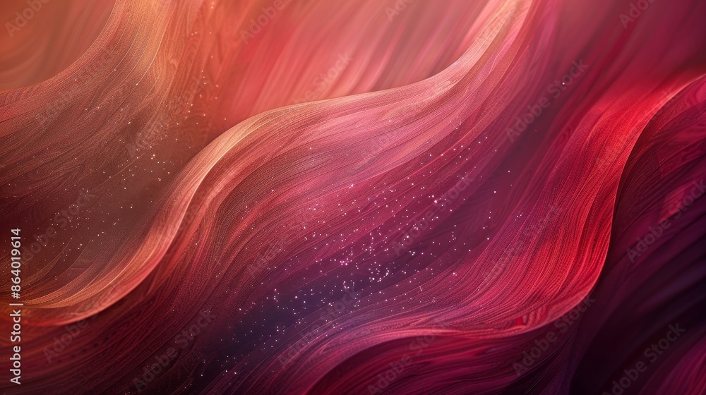 Cool ash and warm cherry wood textures with sparkling particles ...