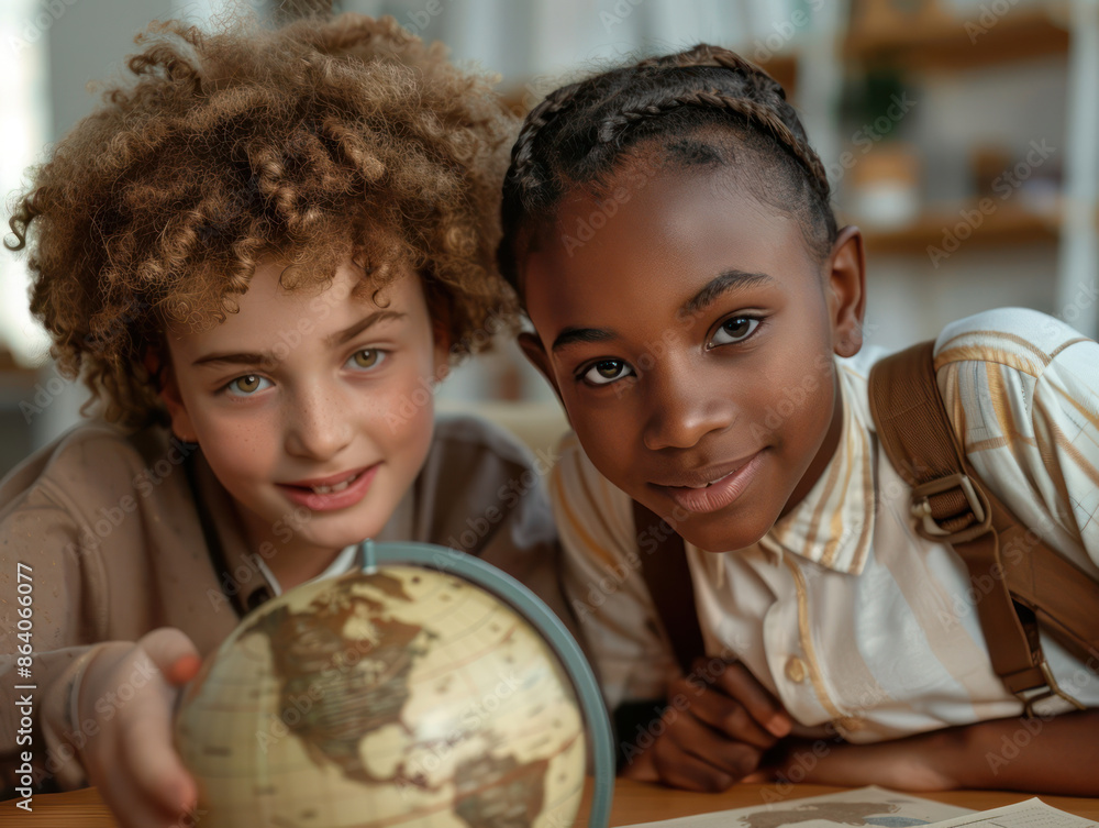 Students in a Geography Class Learning About the World, Expanding Horizons Inspiring Young Minds ...