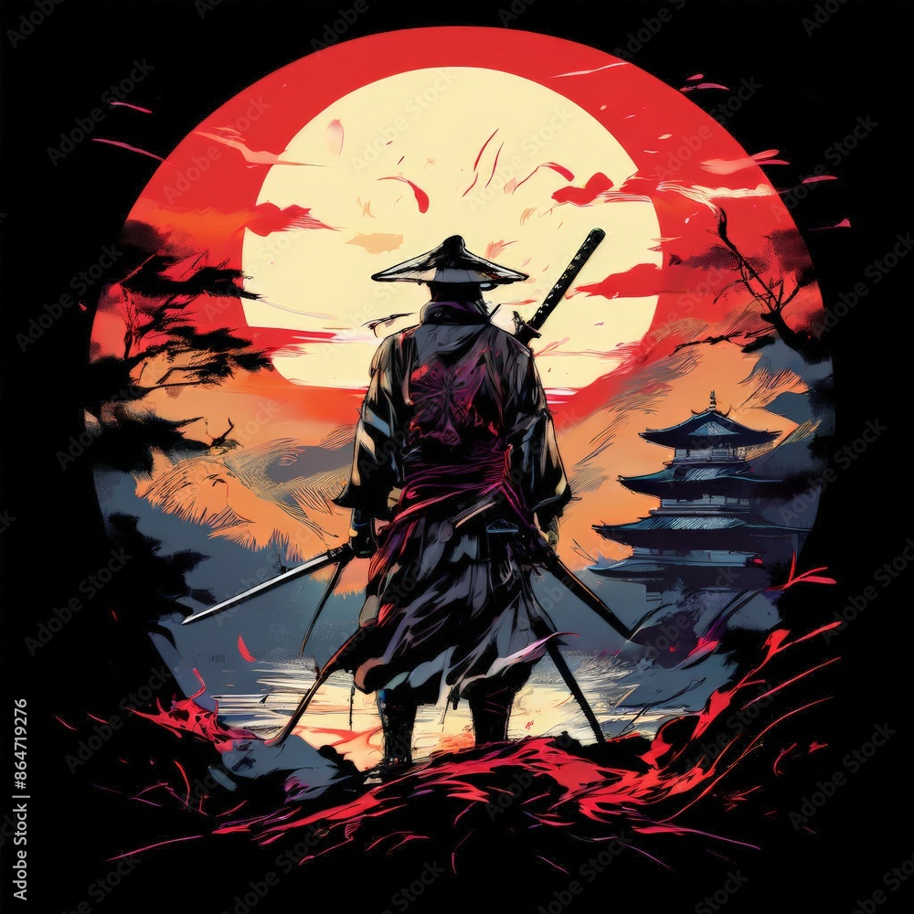 AI Image Generator, The mighty samurai warrior of ancient japan, with ...