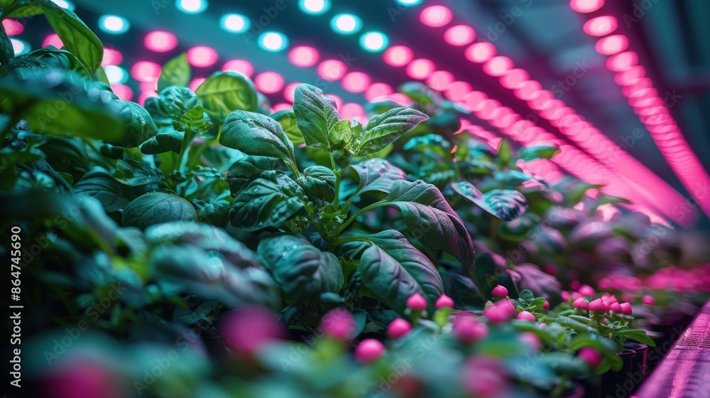 Develop a mock-up grow light system with built-in AI technology for ...