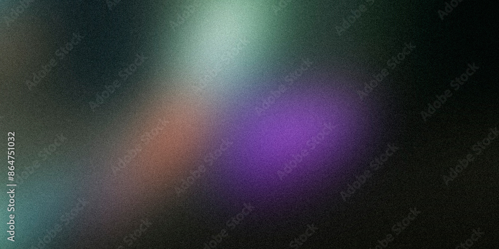 Matte green background with bokeh highlights, blurred abstract ...