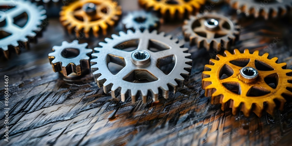 Internal gears A symbol of critical thinking skills. Concept Critical ...