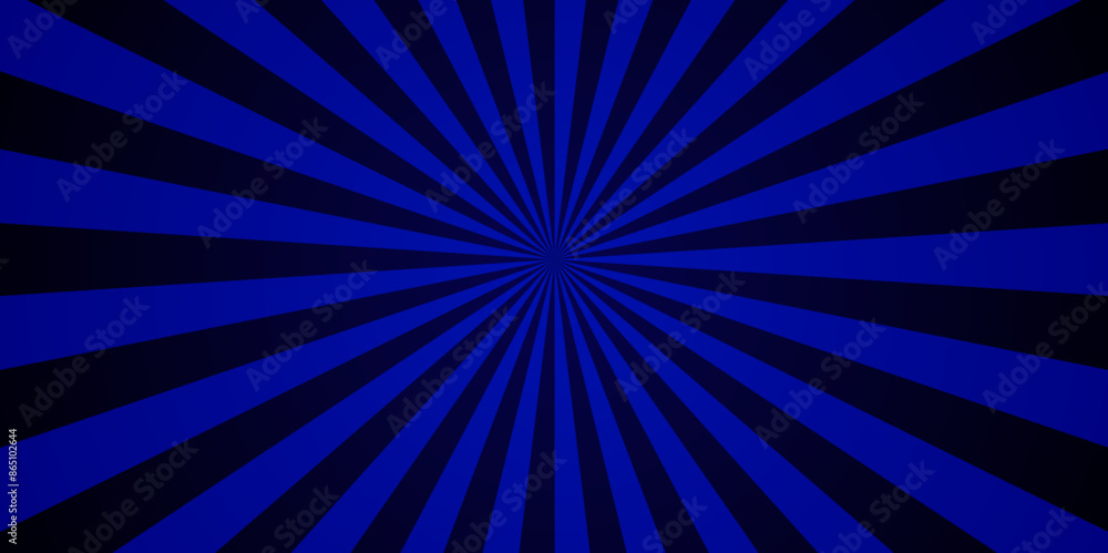 Vector Abstract blue sun rays sunburst backdrop background. seamless ...