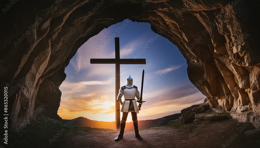 Ephesians - The Armor of God. The Knight wearing Armor of God based on ...