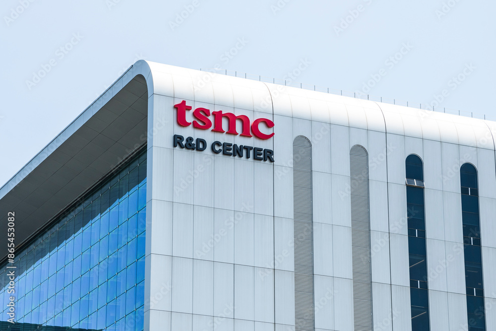 Hsinchu City, Taiwan- June 24, 2024: Building view of the TSMC Global R＆D Center in Hsinchu ...