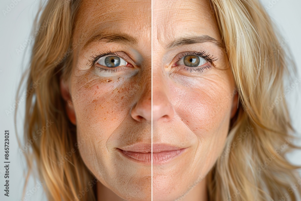 Transformation of skin texture, hydration, and appearance following ...