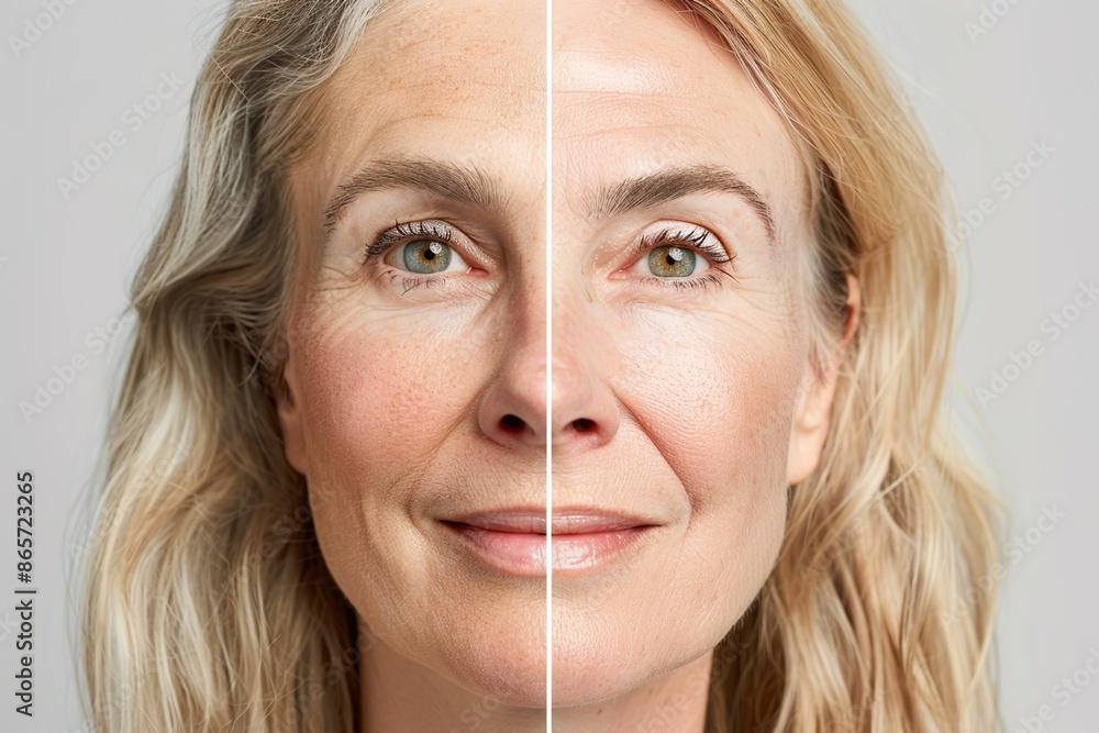 Transformation of skin texture, hydration, and appearance following ...