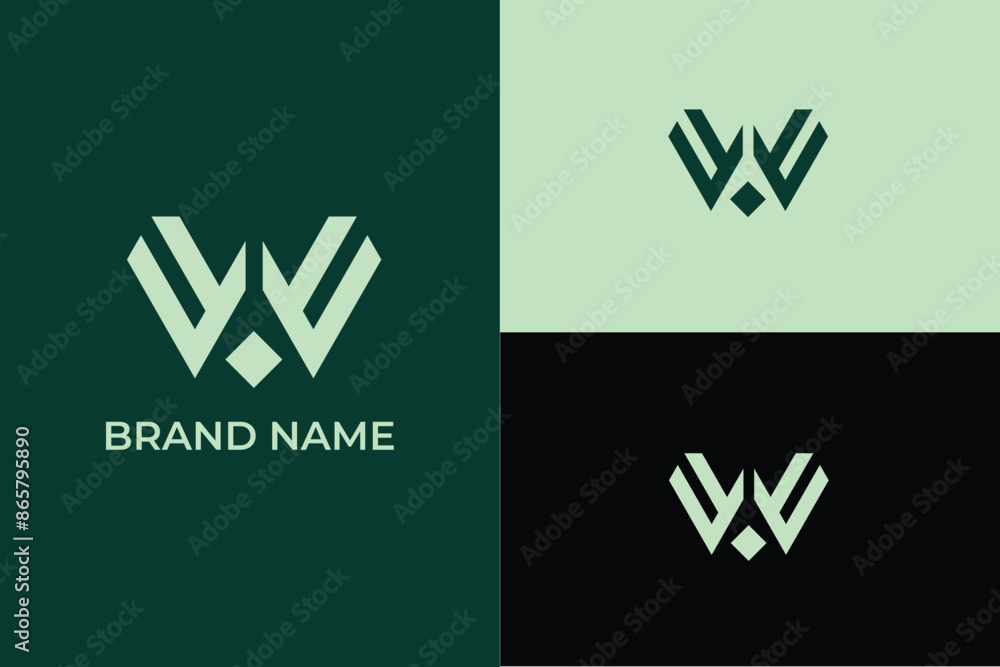 initial letter W hawk wings bird flying military aviation, aviation ...