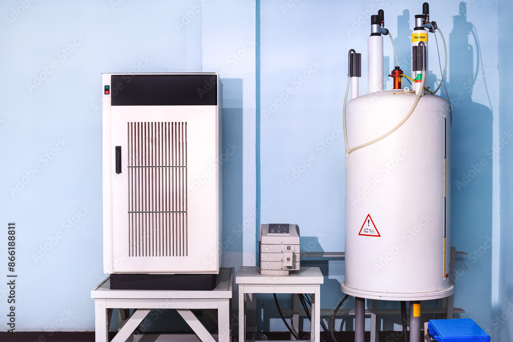 Nuclear Magnetic Resonance Spectroscopy (NMR) Instrumentation is used ...