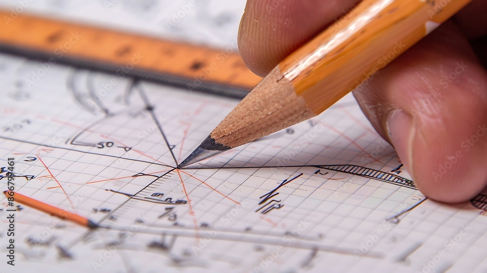 Visual aid on Distance and Midpoint Formulas explaining how to find ...