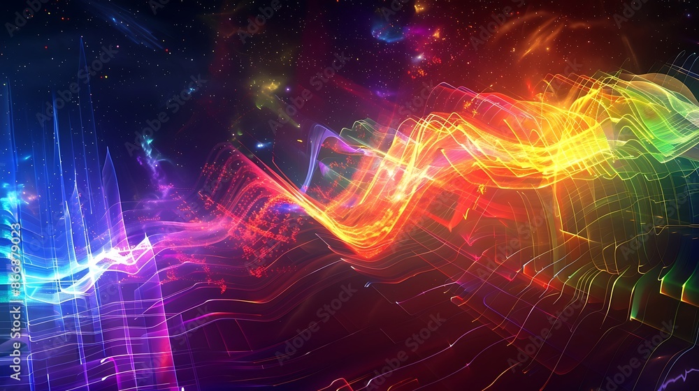 Ilustración de Stock Comprehensive chart illustrating the ...