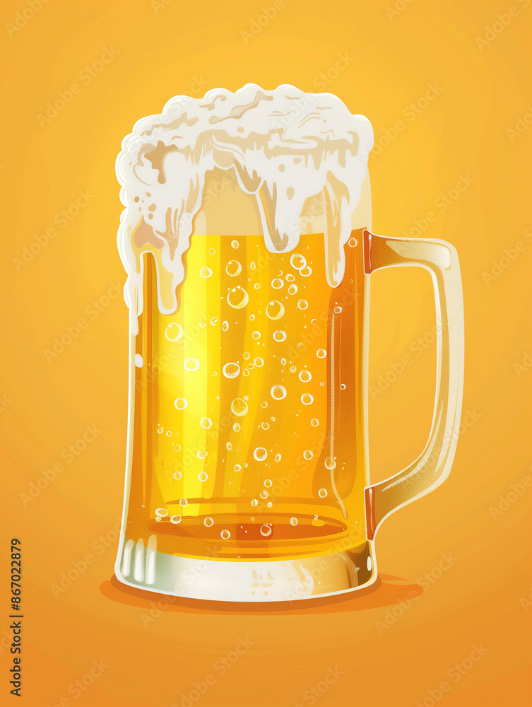 Beer Western German Alcohol Drink Advertise Banner clip art Vector ...